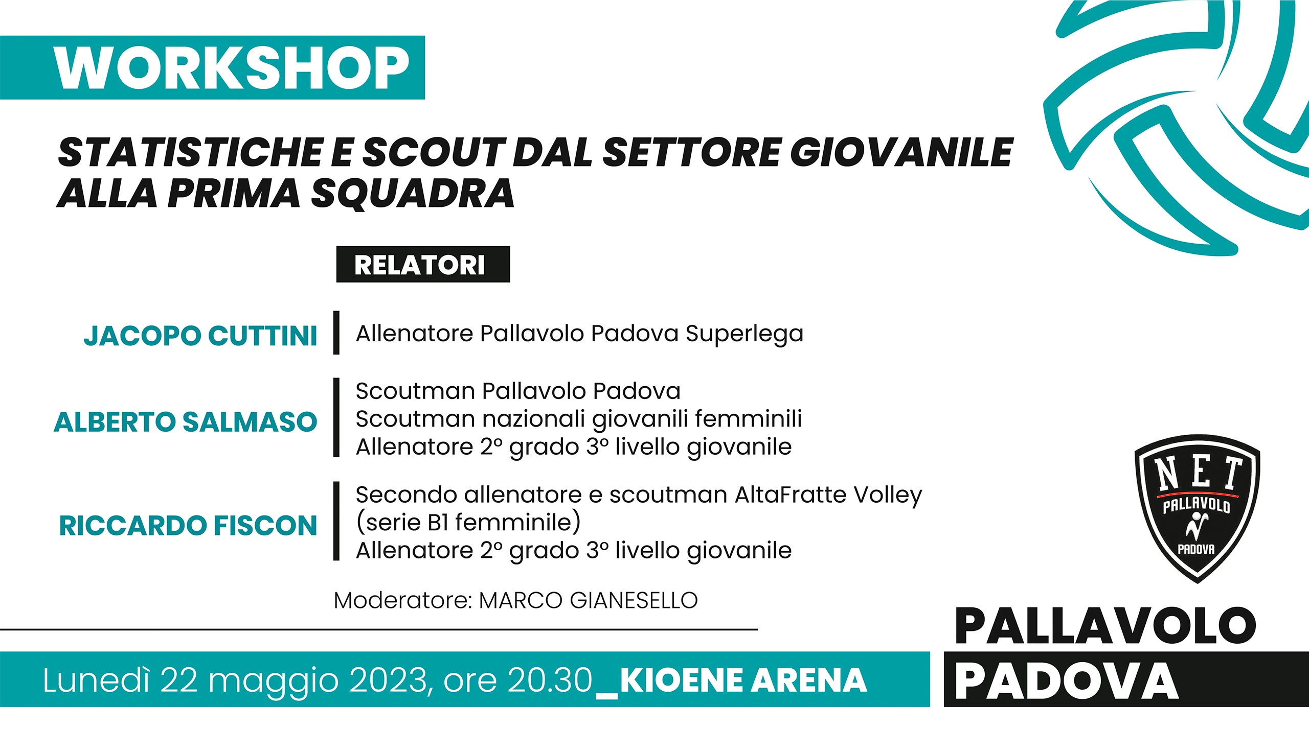 Pallavolo Padova Network, statistiche e scout: dal settore giovanile ...